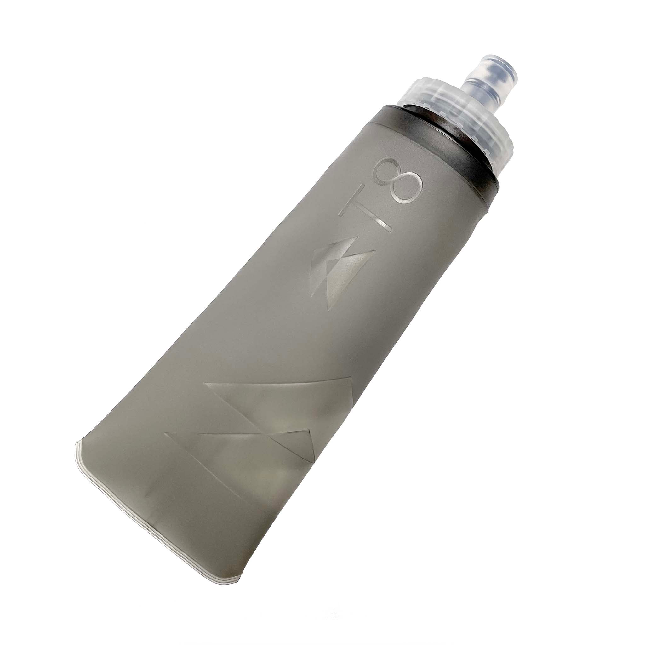 Red Dot Running Company - T8 - Sherpa Flask - Grey - 500ml