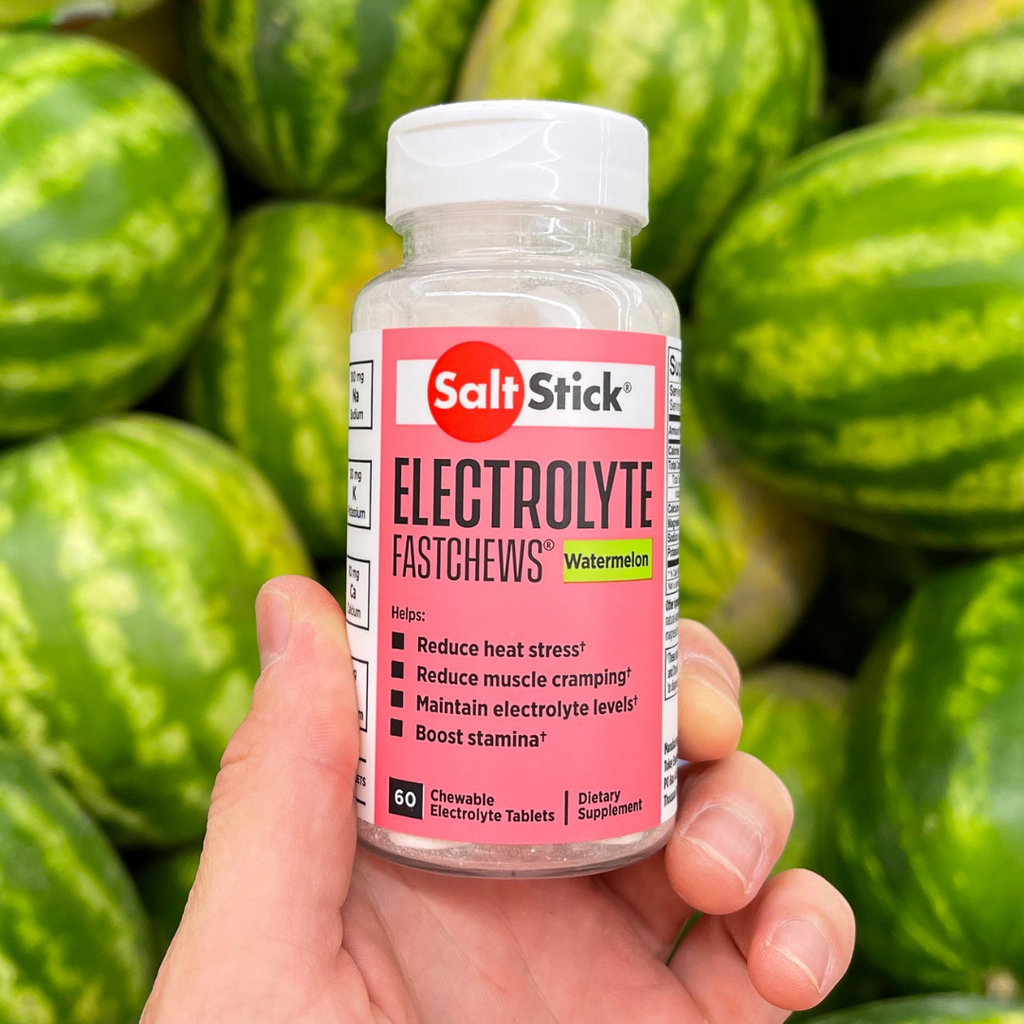 SaltStick - FastChews - Watermelon - 60 Tablets Bottle – Red Dot ...