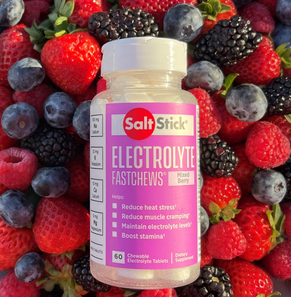 SaltStick - FastChews - Mixed Berry - 60 Tablets Bottle – Red Dot ...