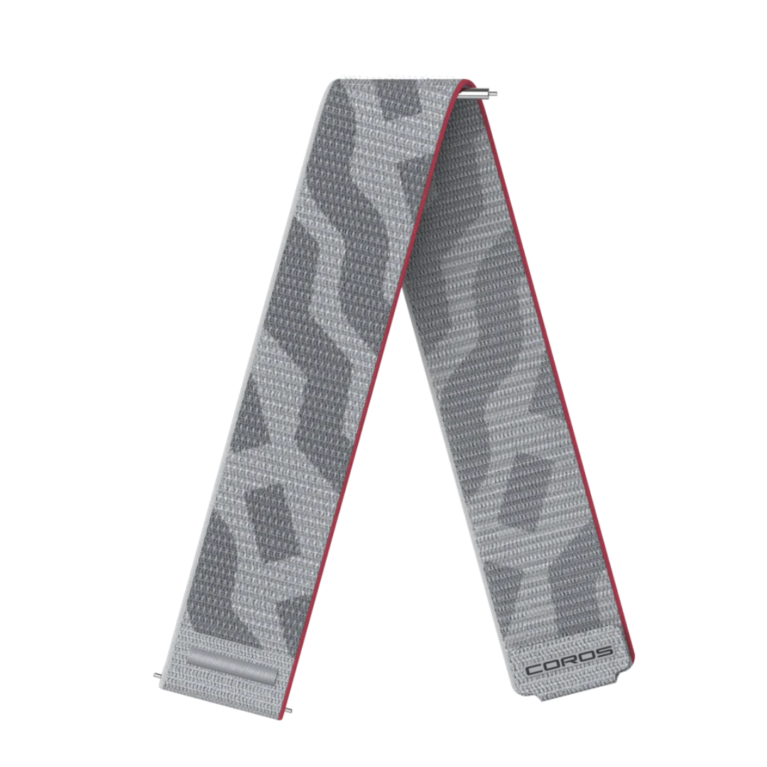 Red Dot Running Company - COROS - Watch Band - PACE PRO - Nylon - Grey