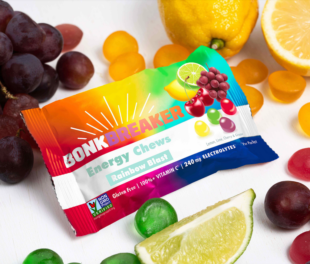 Bonk Breaker - Energy Chews - Rainbow Blast – Red Dot Running Company