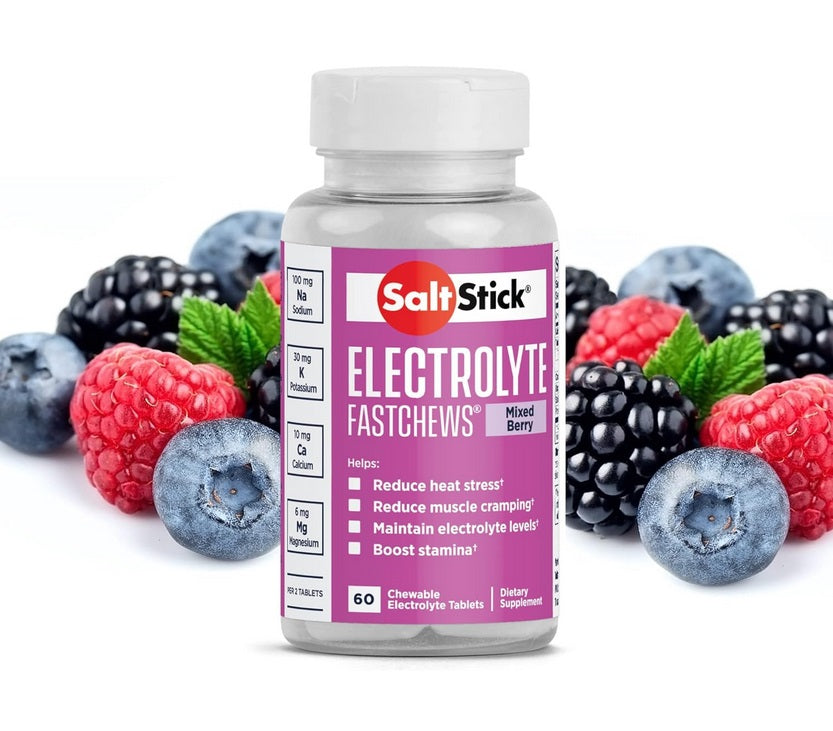 Red Dot Running Company - SaltStick - FastChews - Mixed Berry - 60 ...