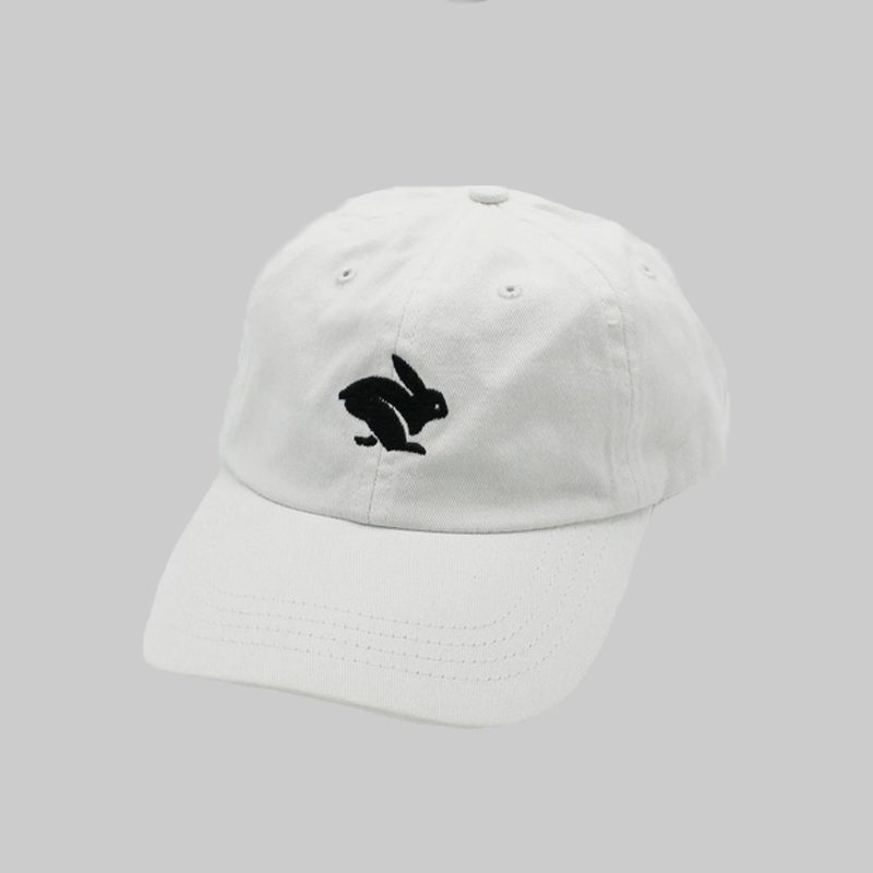 Red Dot Running Company- rabbit - Rec Hat - White