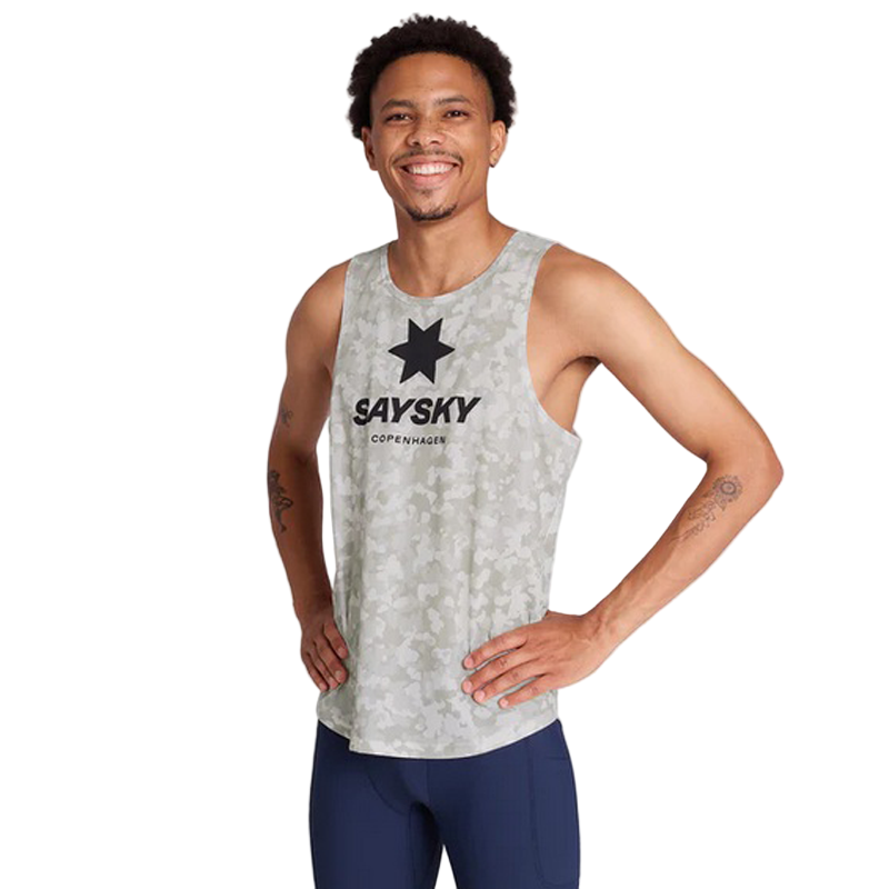 Red Dot Running Company - Saysky - Camo Combat Singlet - Sand - Men's